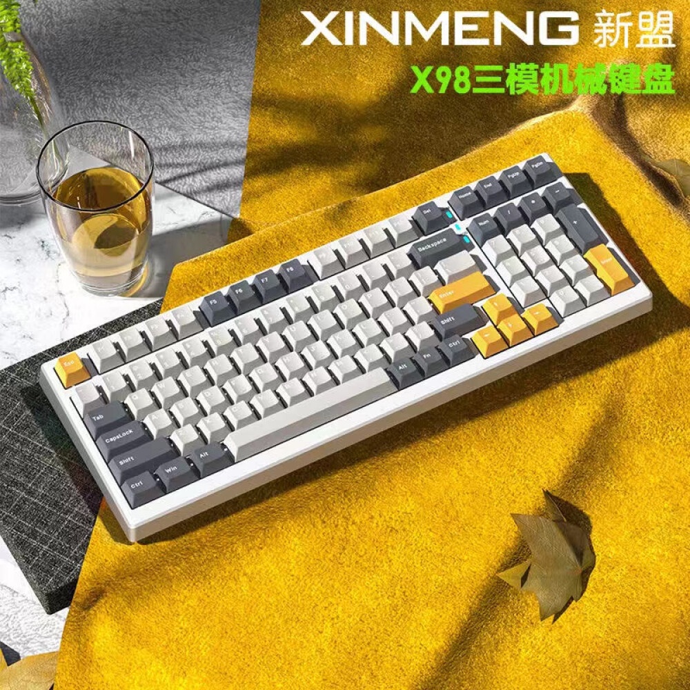 Xinmeng X98 คีย์บอร์ดไร้สาย RGB | Shopee Thailand