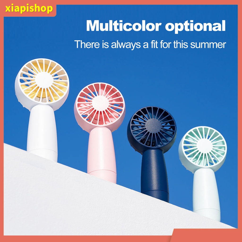 {XIAPI} พัดลมมือถือ มอเตอร์ไร้แปรงถ่าน 3 ใบพัด ความเร็วลม 3 ระดับ ยืน ...