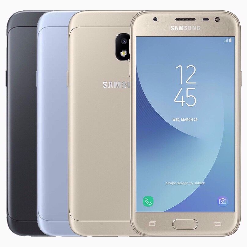 สมาร์ทโฟน Samsung Galaxy J3 (2017) SM-J330-16GB - สีดํา (ปลดล็อกแล้ว) | Shopee Thailand
