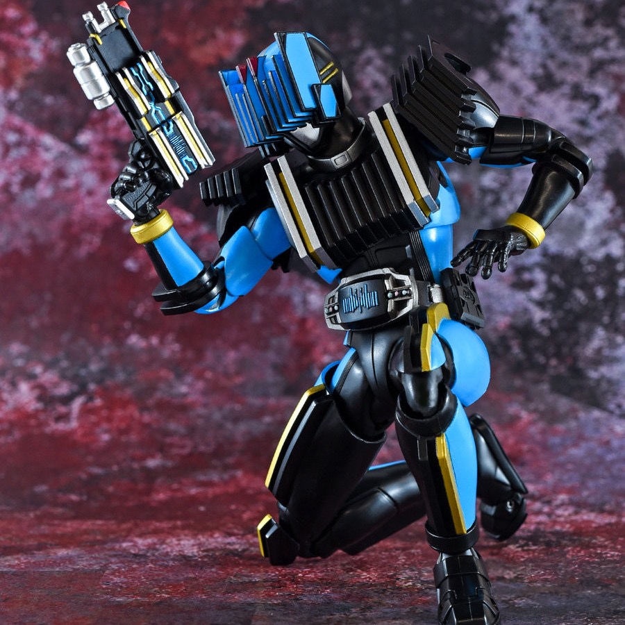 โมเดลฟิกเกอร์ Kamen Rider Blizzard Form Frozen Blizzard Red Dad ขยับได้ ...