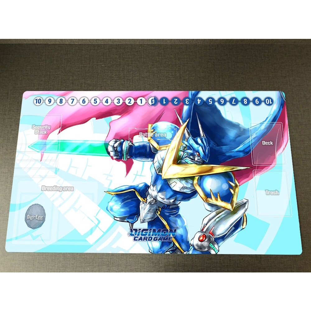 Digimon Duel Playmat อะนิเมะ CCG DTCG Mat UlforceVeedramon Trading Card ...