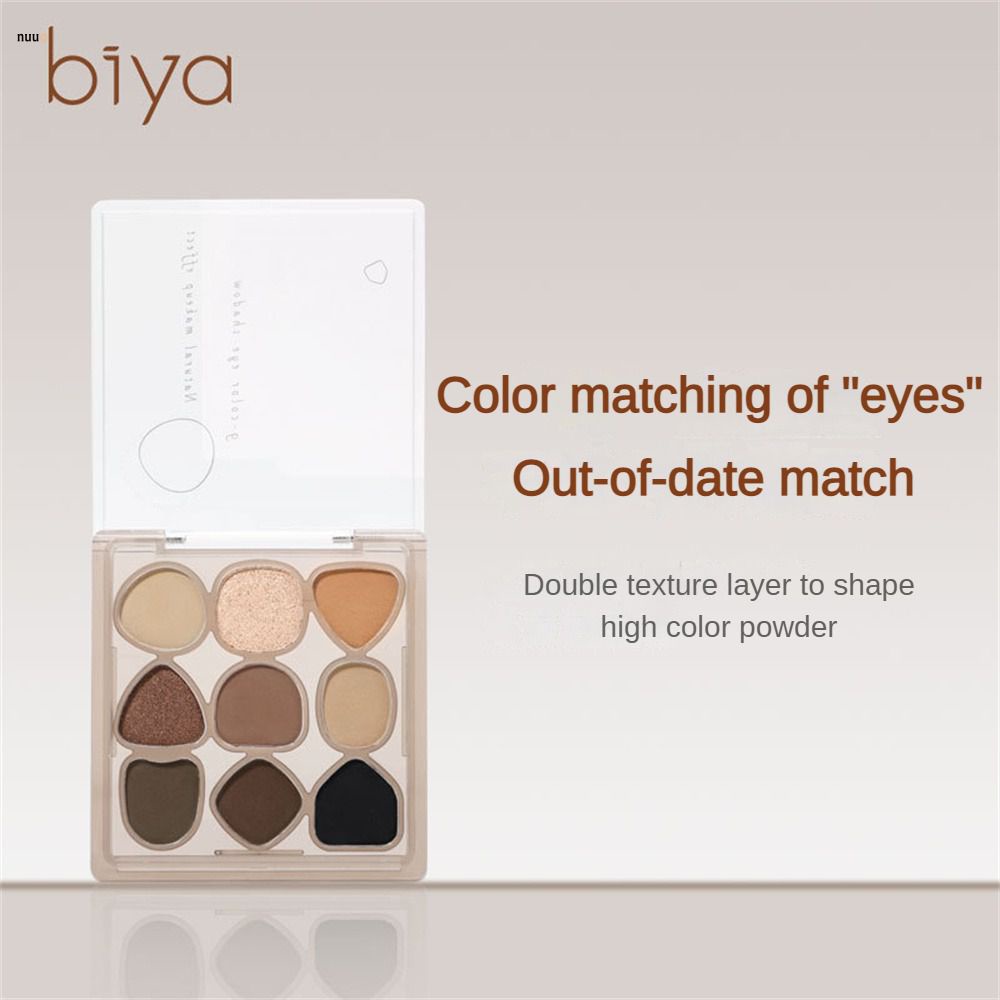 Biya Biya Doomsday Dune อายแชโดว์พาเลท Matte Pearlescent Earth Color ...