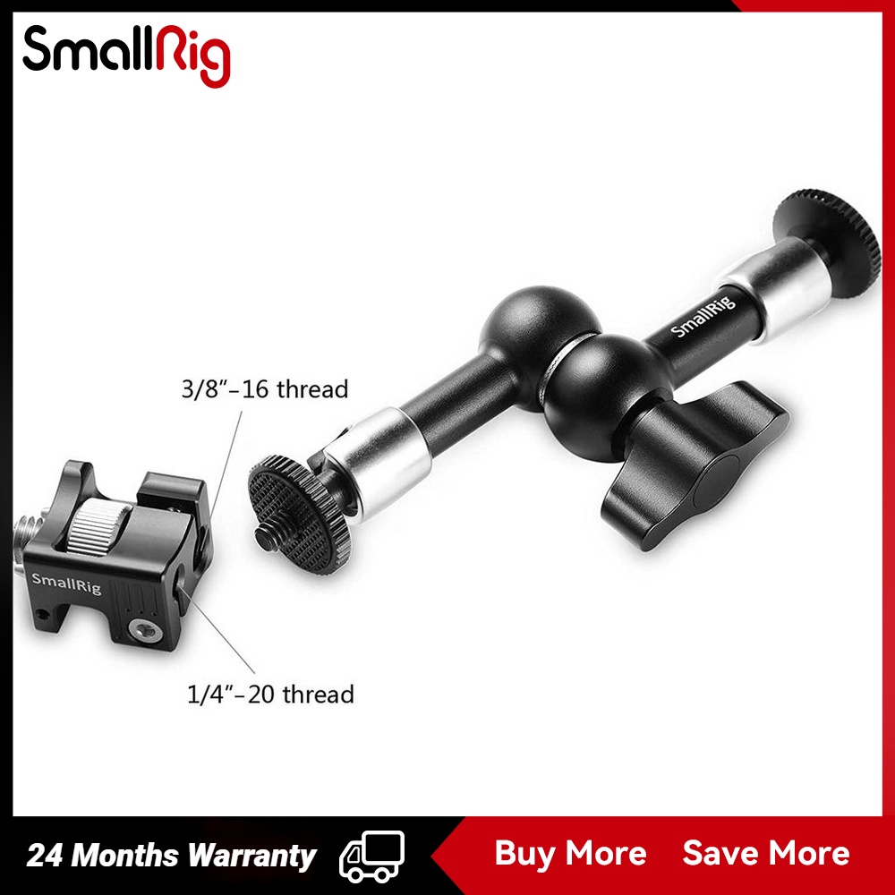 SmallRig Magic Arm with Anti-rotation Magic Arm Adapter 2026 | Shopee ...