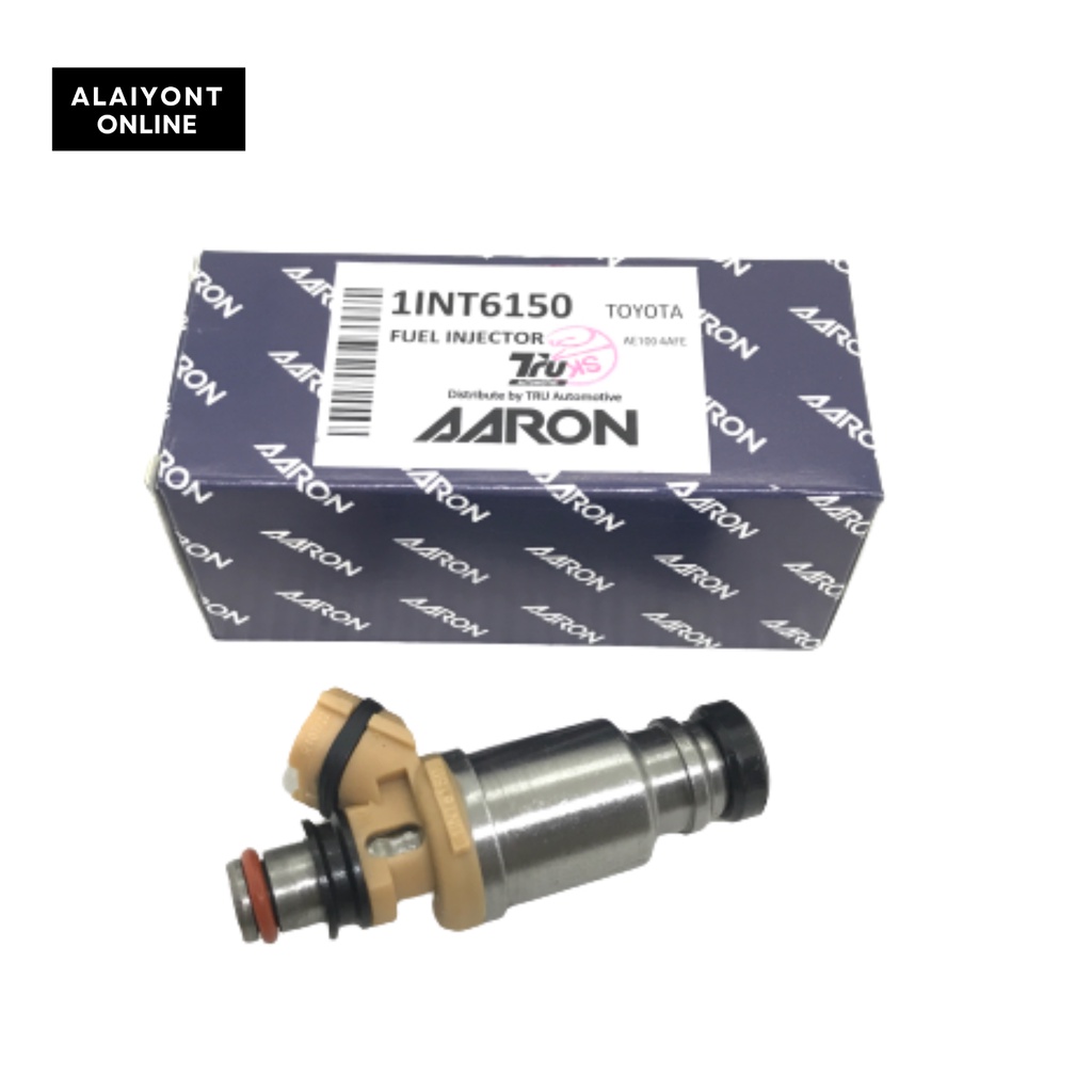 หัวฉีด TOYOTA AE100 / 4AFE โตโยต้า เบอร์ 1INT6150 ยี่ห้อ AARON (Fuel ...