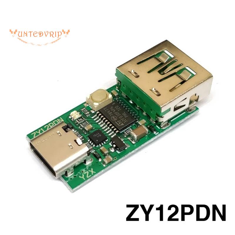 Zy12pdn USB-C PD2.0/3.0 เป็น DC โมดูลแปลงพลังงาน ทริกเกอร์ชาร์จเร็ว ...