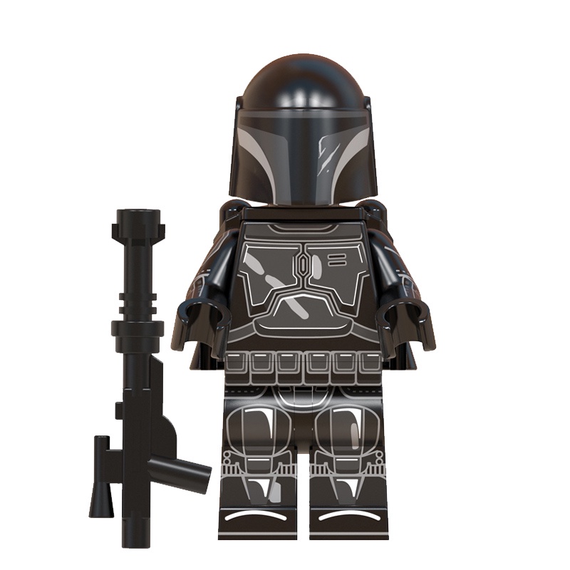 ของเล่นตัวต่อฟิกเกอร์ Stars War Heavy Infantry Mandalorian ขนาดเล็ก ...