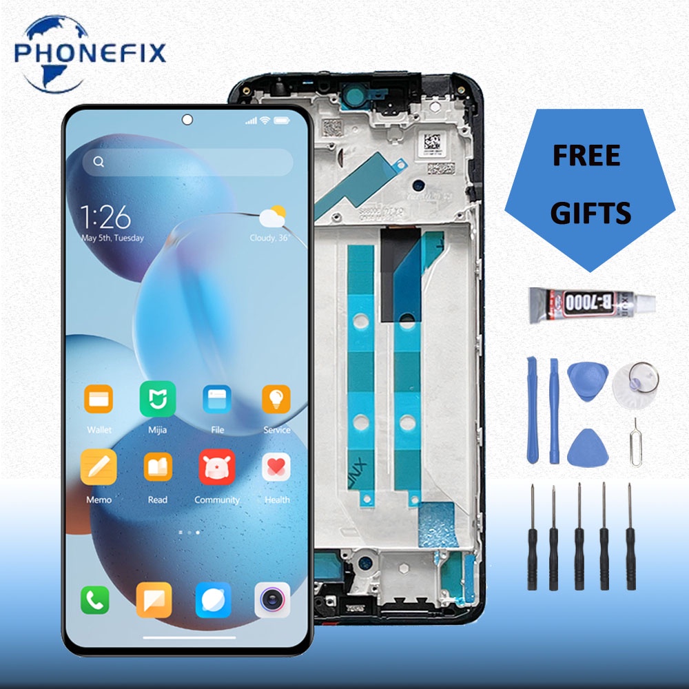 หน้าจอ สําหรับ Xiaomi Redmi Note 11 Pro 5G 2201116Tg 2201116หน้าจอ ...