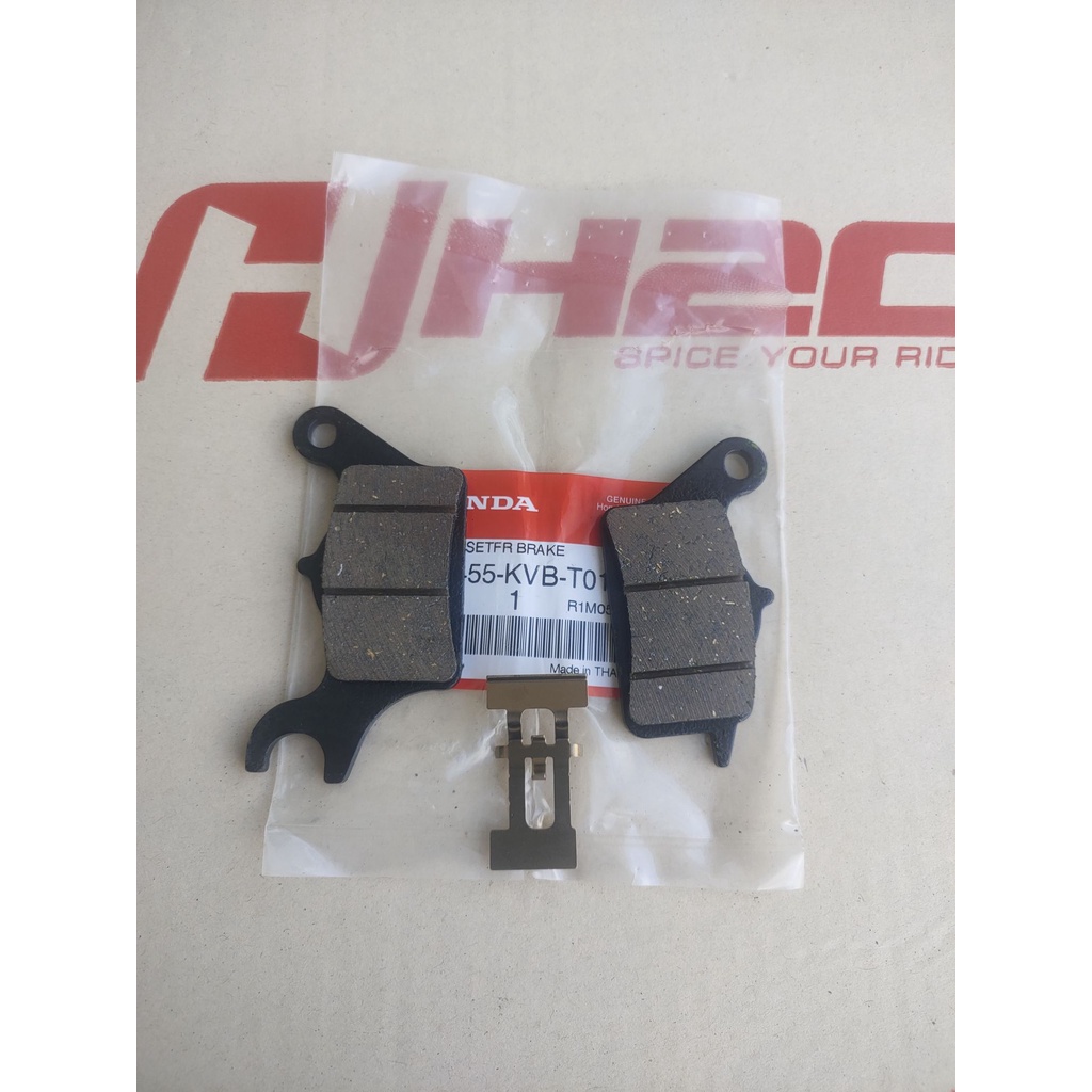 06455-KVB-T01/45108-KVB-T01ผ้าเบรคดิสก์หน้าแท้พร้อมสปริงผ้าเบรค HONDA ...