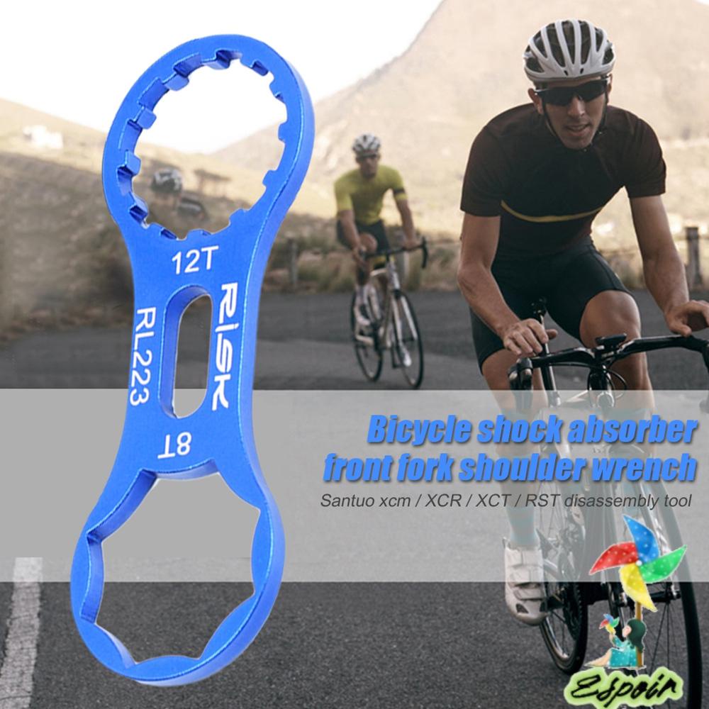 ESPO ตะเกียบหน้าจักรยาน XCM XCR XCT อุปกรณ์เสริมจักรยาน MTB 8T 12T ประแจ | Shopee Thailand