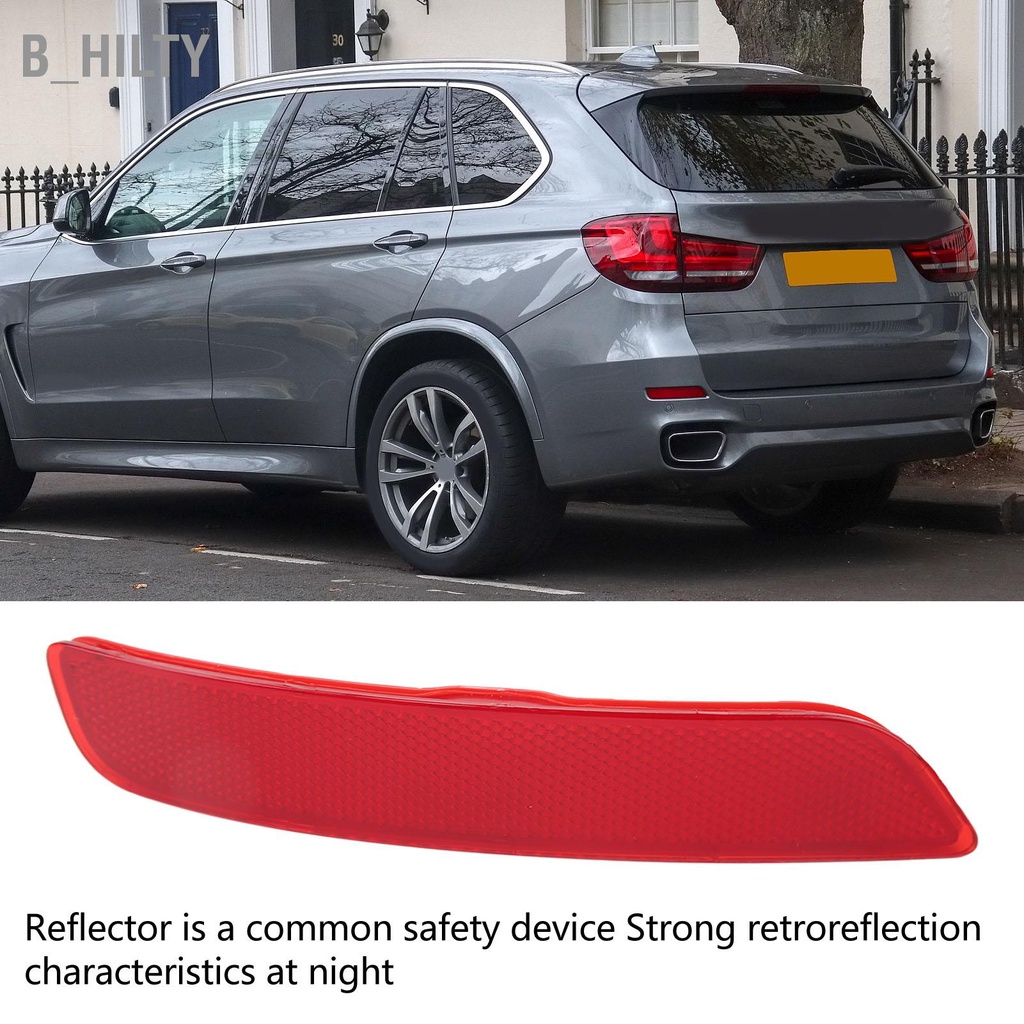 B_HILTY ด้านหลังกันชนสะท้อนแสงที่อยู่อาศัยสีแดงพื้นผิวเรียบกันน้ำเหมาะ ...