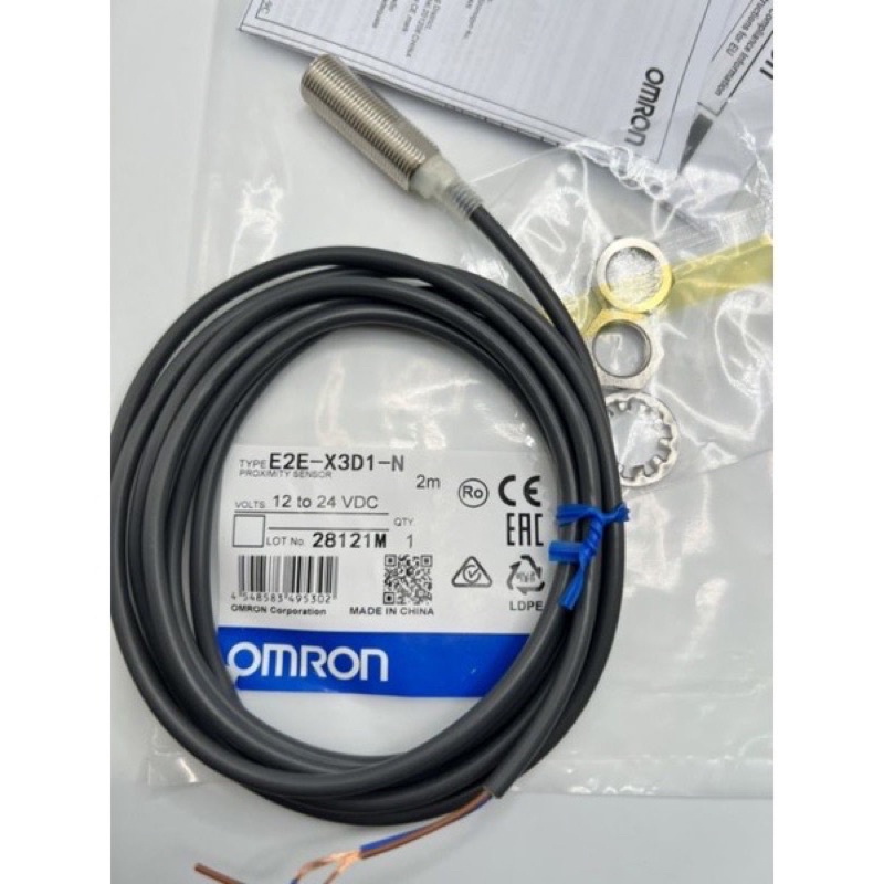 งานแท้ E2E-X3D1-N 2M Proximity Switch Sensorยี่ห้อ omronราคา520฿ฟรีส่ง | Shopee Thailand