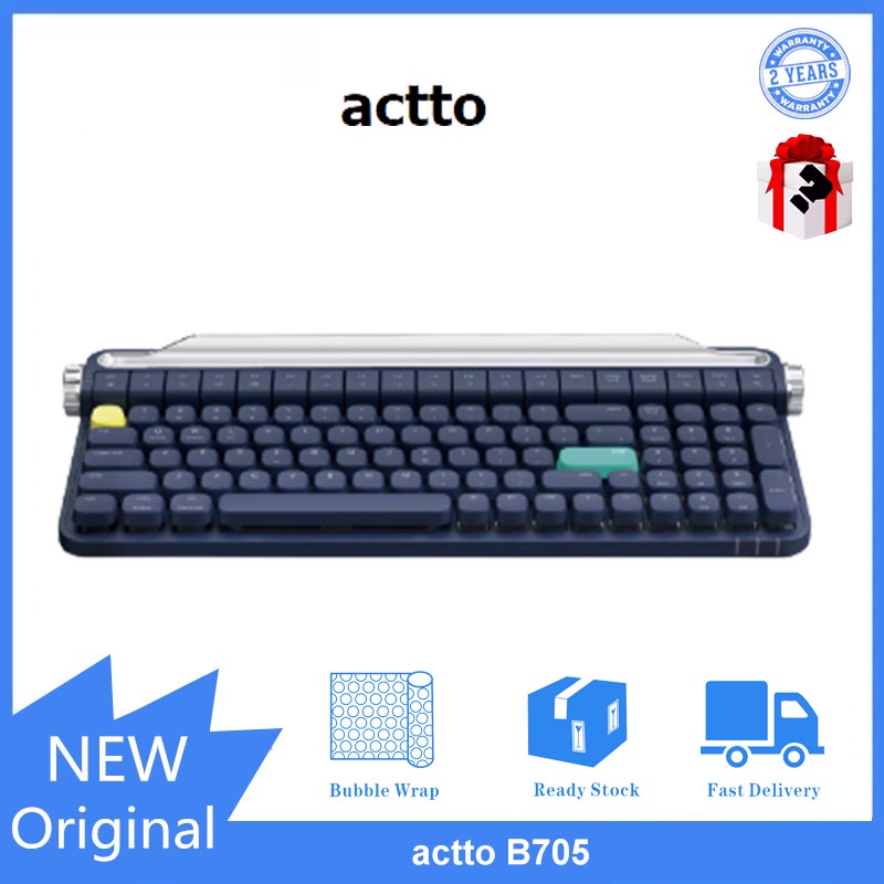 Actto B705 คีย์บอร์ดไร้สายบลูทูธ | Shopee Thailand