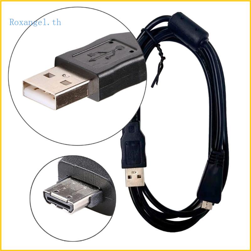 Rox สายเคเบิล USB DATA สําหรับ VMCMD3 DSC-W350 DSC-H70 DSC-W350D DSC-W360 DSC-W380 DSC-W390 DSC ...