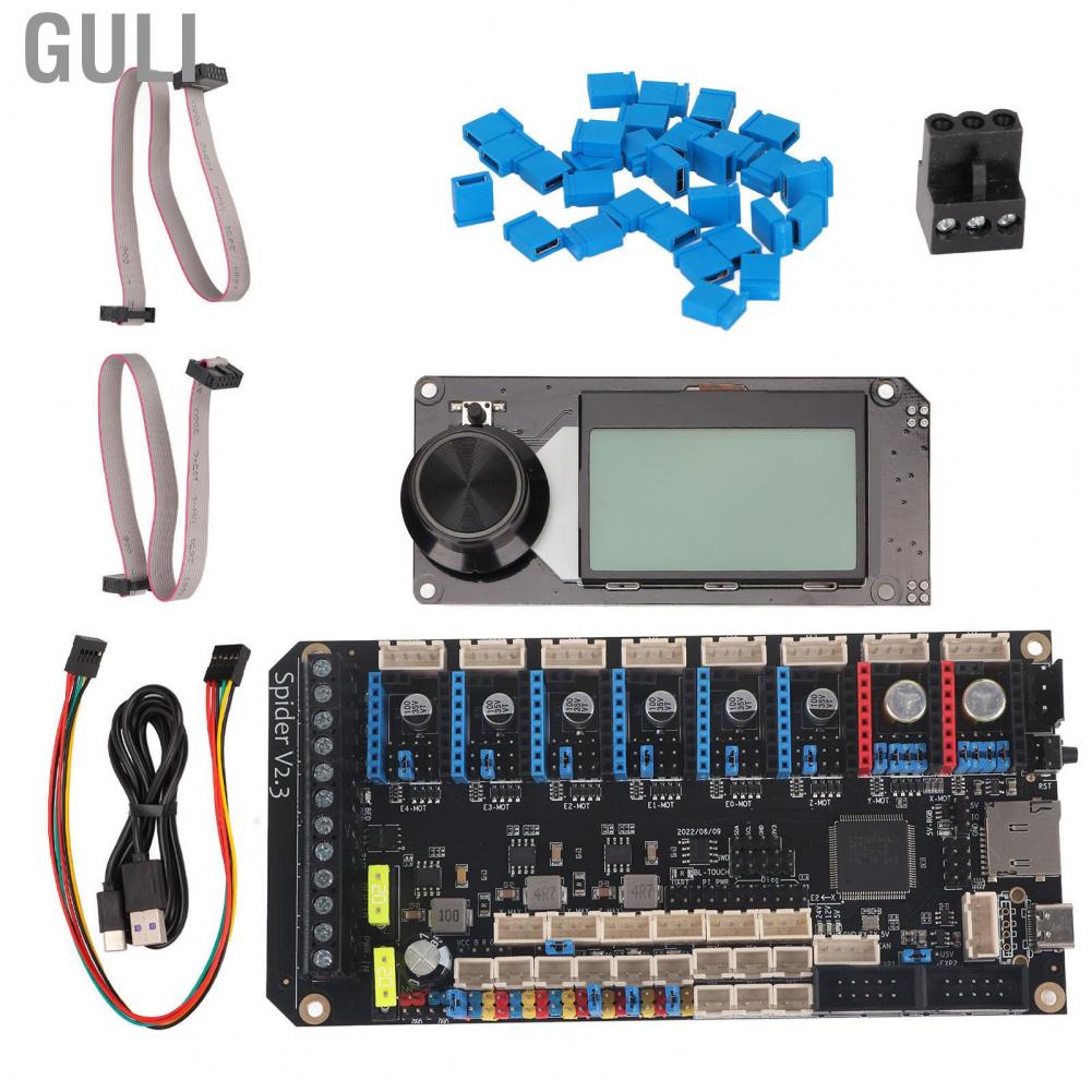 Guli 3D Printer Motherboard for Spider V2.2 3D Printer Motherboard Set ...