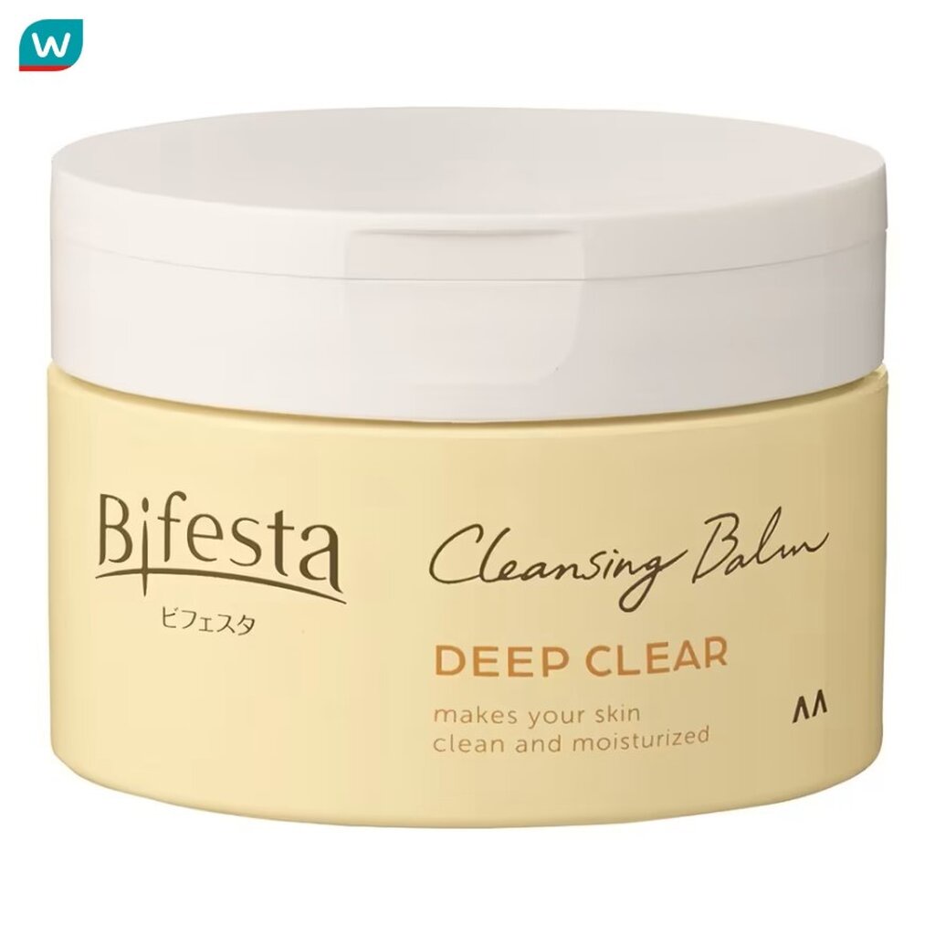 Bifesta บิเฟสต้า เคลนซิ่ง บาล์ม ดีพ เคลียร์ 90 กรัม บาล์มสลายเมคอัพสูตร ...