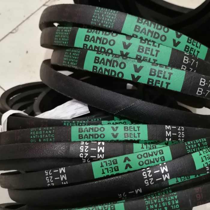 สายพาน V Bando B65 van belt V-belt มอเตอร์เครื่องยนต์ B 65 สายคล้องพัด ...