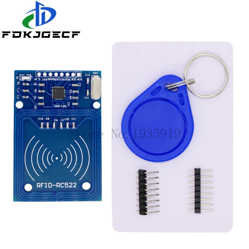 โมดูลเสาอากาศไร้สาย MFRC-522 RC-522 RC522 RFID IC สําหรับ Arduino IC ...