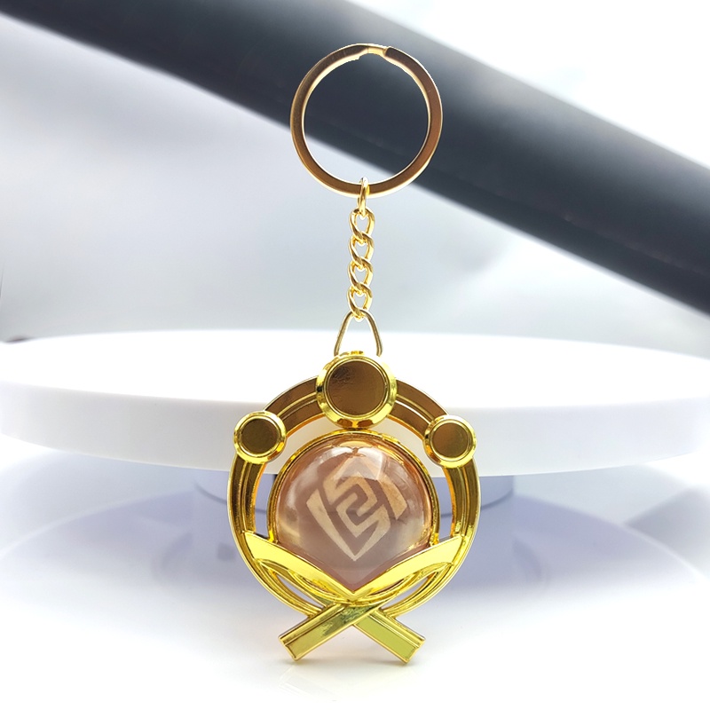 พวงกุญแจกระจก ลายเกม Genshin Impact Visions Sumeru Mondstadt Liyue ...