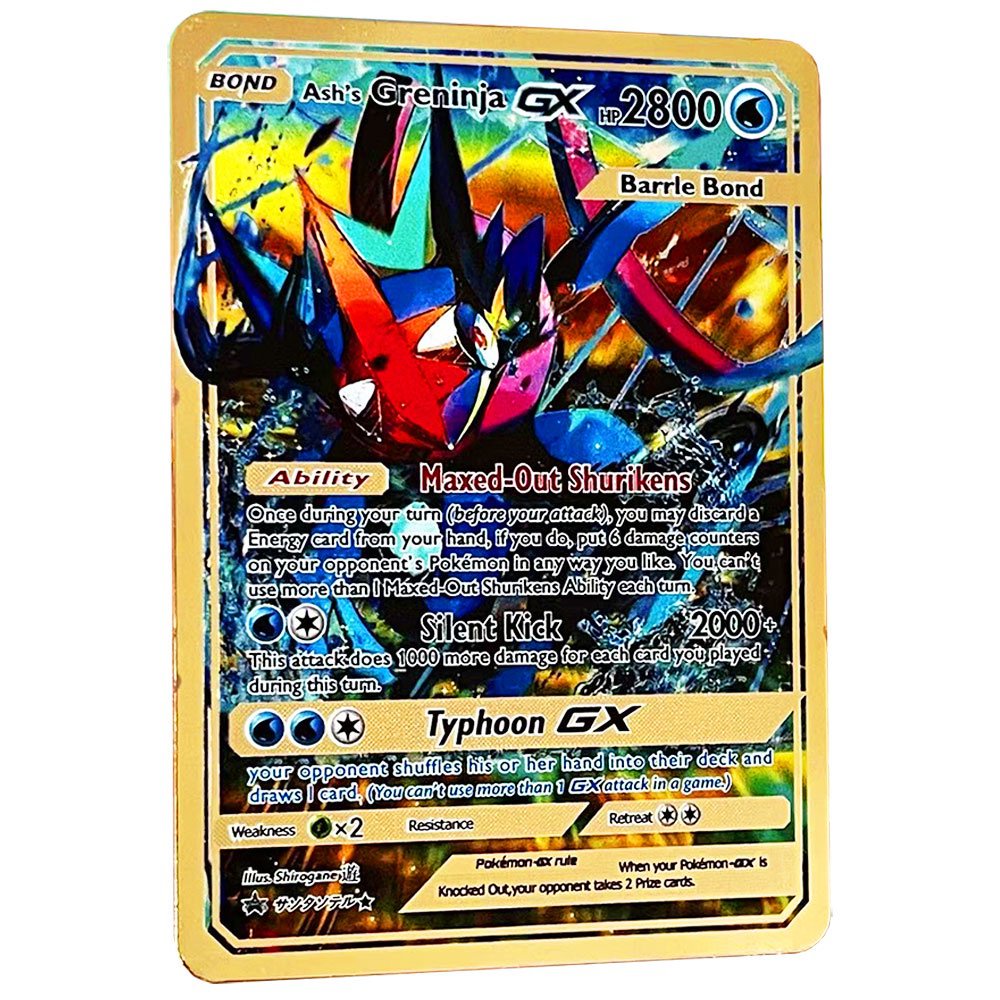 2800 horsepower GreenPlus Vmax Pokemon card metal English Charizard ...