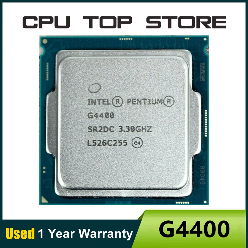 หน่วยประมวลผล CPU Intel Pentium G4400 3.3GHz Dual-Core 2-Thread 3M 54W LGA 1151 | Shopee Thailand