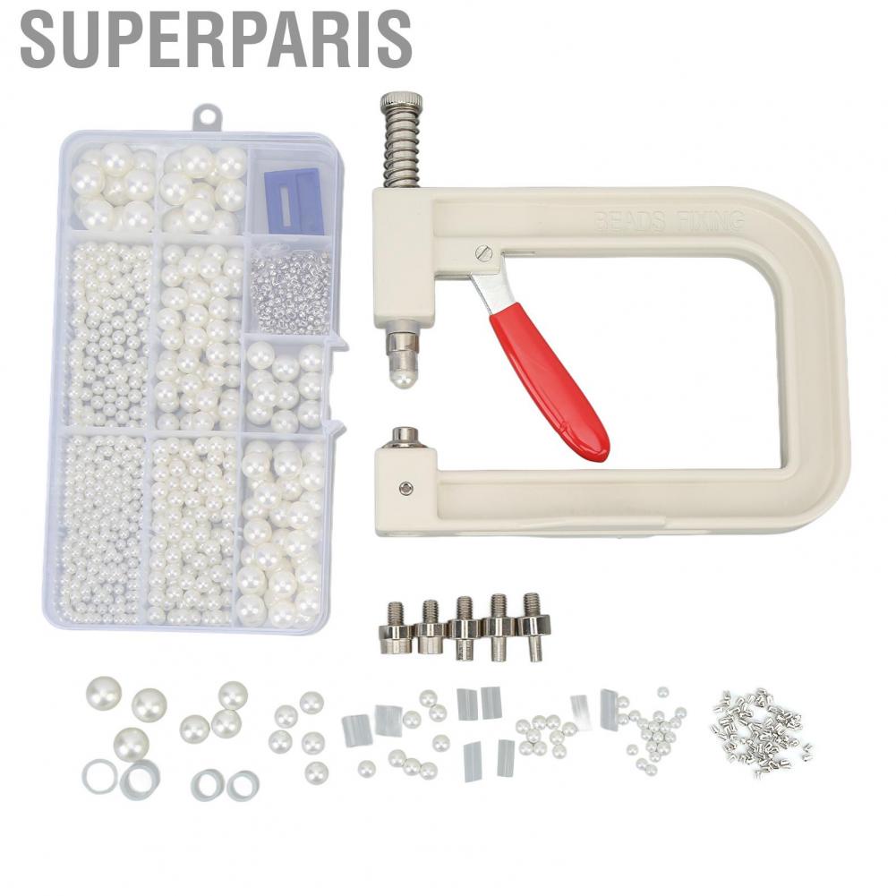 Superparis DIY Pearl Setting Tool Kit Pearls Accurate Positioning ...