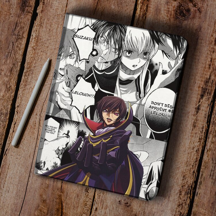 Code Geass Lelouch Lamperouge Case For iPad 10.2 7th 8th Air 2 3 Mini 4 ...