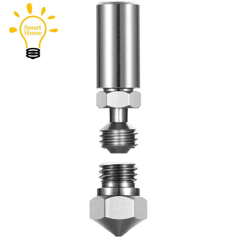 ชุดหัวฉีดโลหะ MK10 0.4 มม. สําหรับ Wanhao FlashForge PowerSpec | Shopee ...