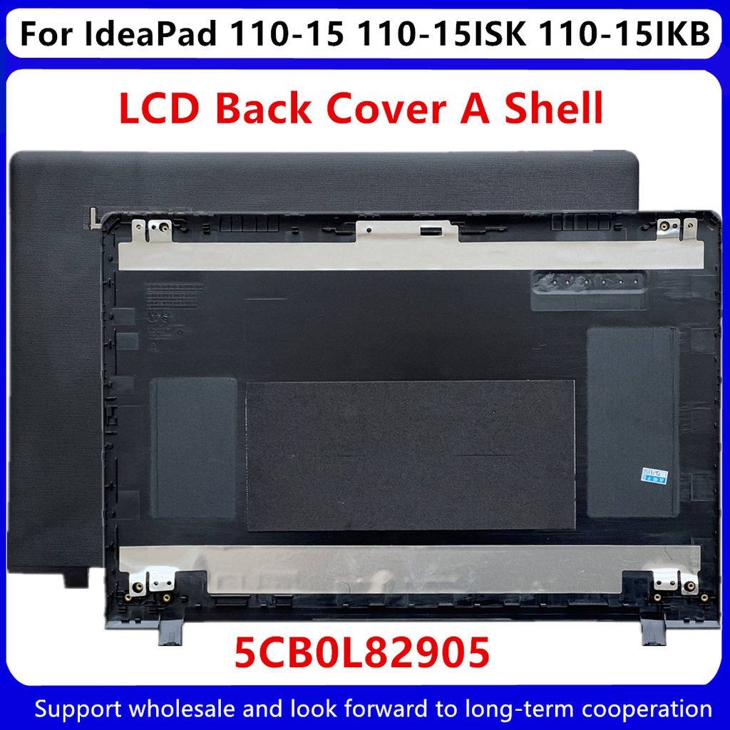 ใหม่ เคสแล็ปท็อป LCD สําหรับ Lenovo IdeaPad 110-15ISK 110-15IKB 5CB0L82905 AP1NT000400 บานพับ ...