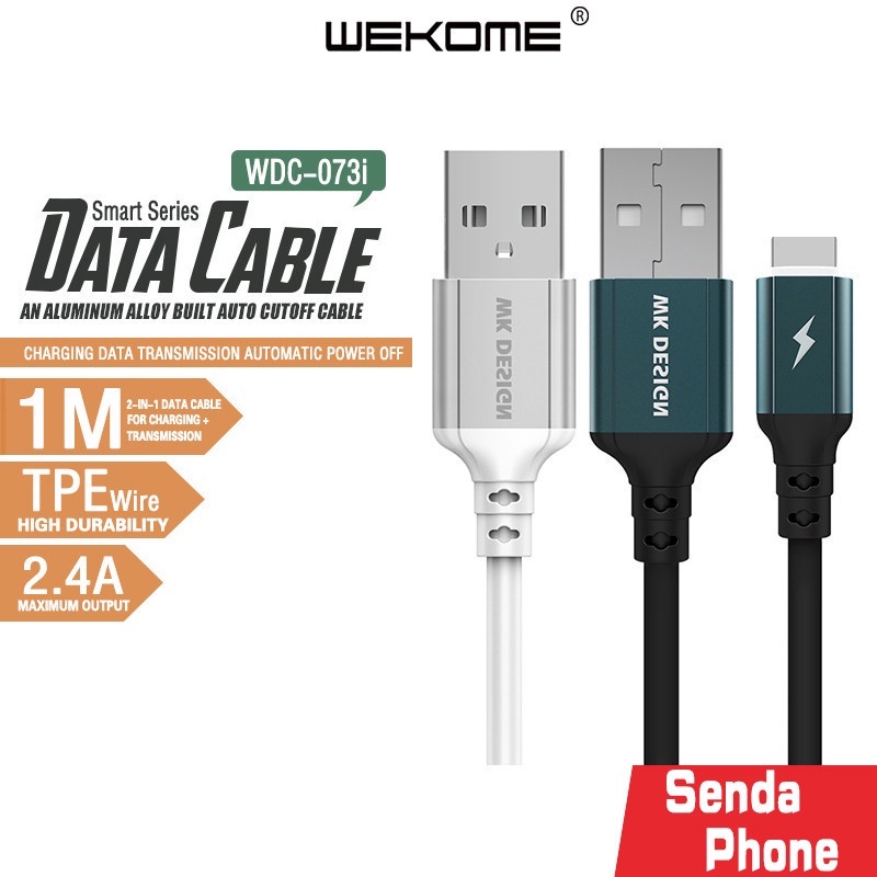 สายชาร์จ WEKOME รุ่น 073 USB Type-C ชาร์จเร็ว Fast Charging มีระบบตัดไฟ | Shopee Thailand