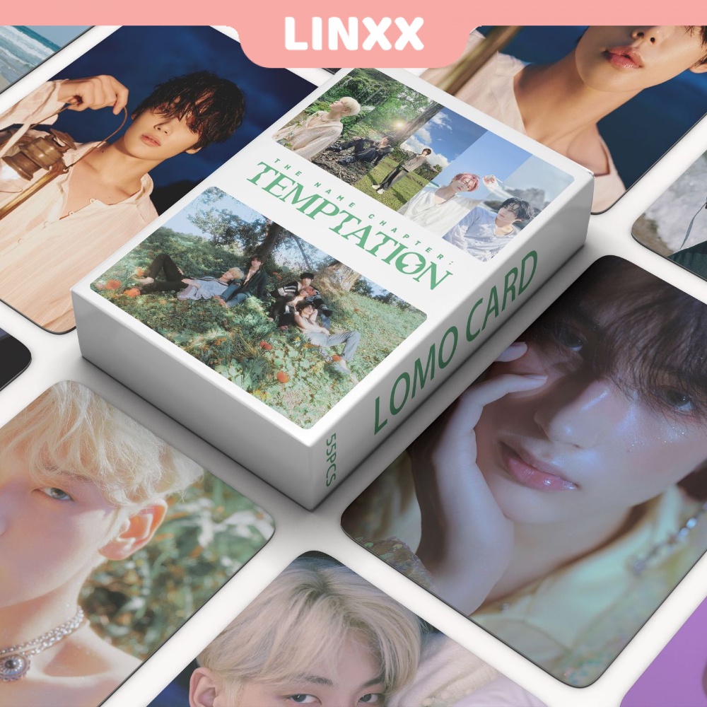 Linxx โปสการ์ดอัลบั้ม TXT TEMPTATION Lomo Card Kpop 55 ชิ้น | Shopee ...