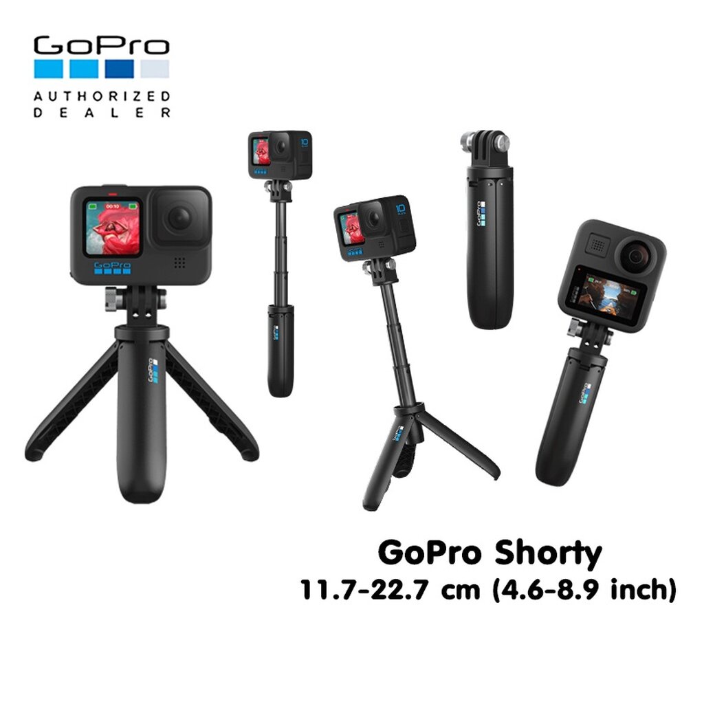 GoPro Shorty Mini Extension Pole Tripod ไม้โกโปรมินิ ของแท้โกโปร มี ...