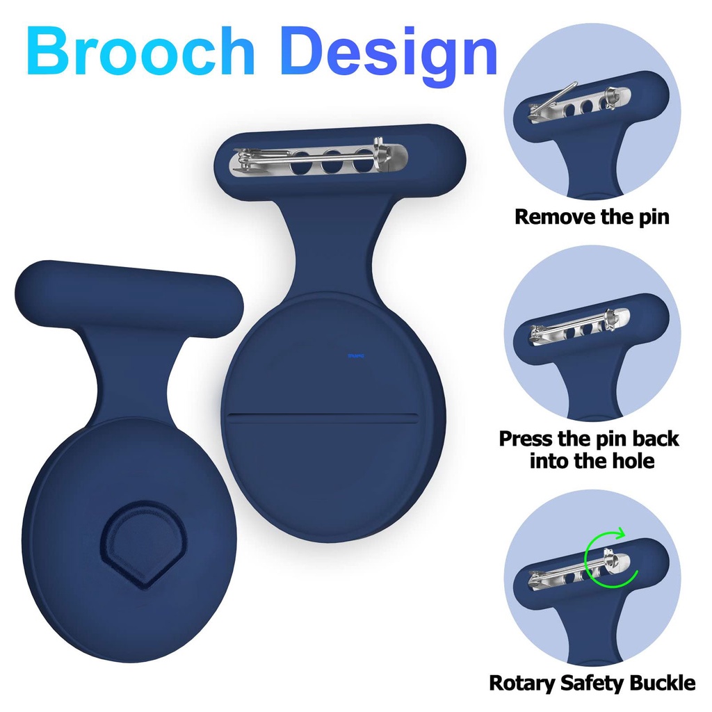 เคสซิลิโคน ป้องกันการสูญหาย สําหรับ Airtag Tracker Pin เข็มหมุด ...