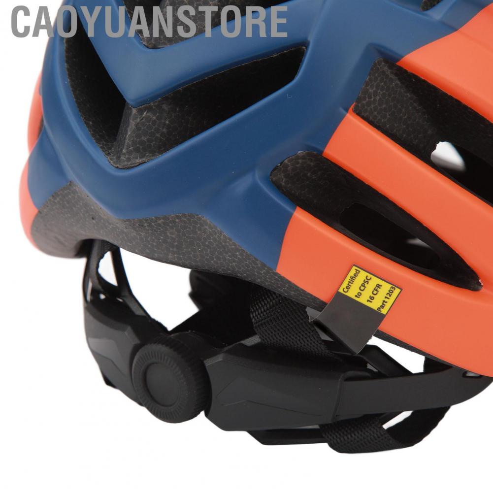 Caoyuanstore Bike Head Protection Safety One-Piece EPS PC Cycling ...