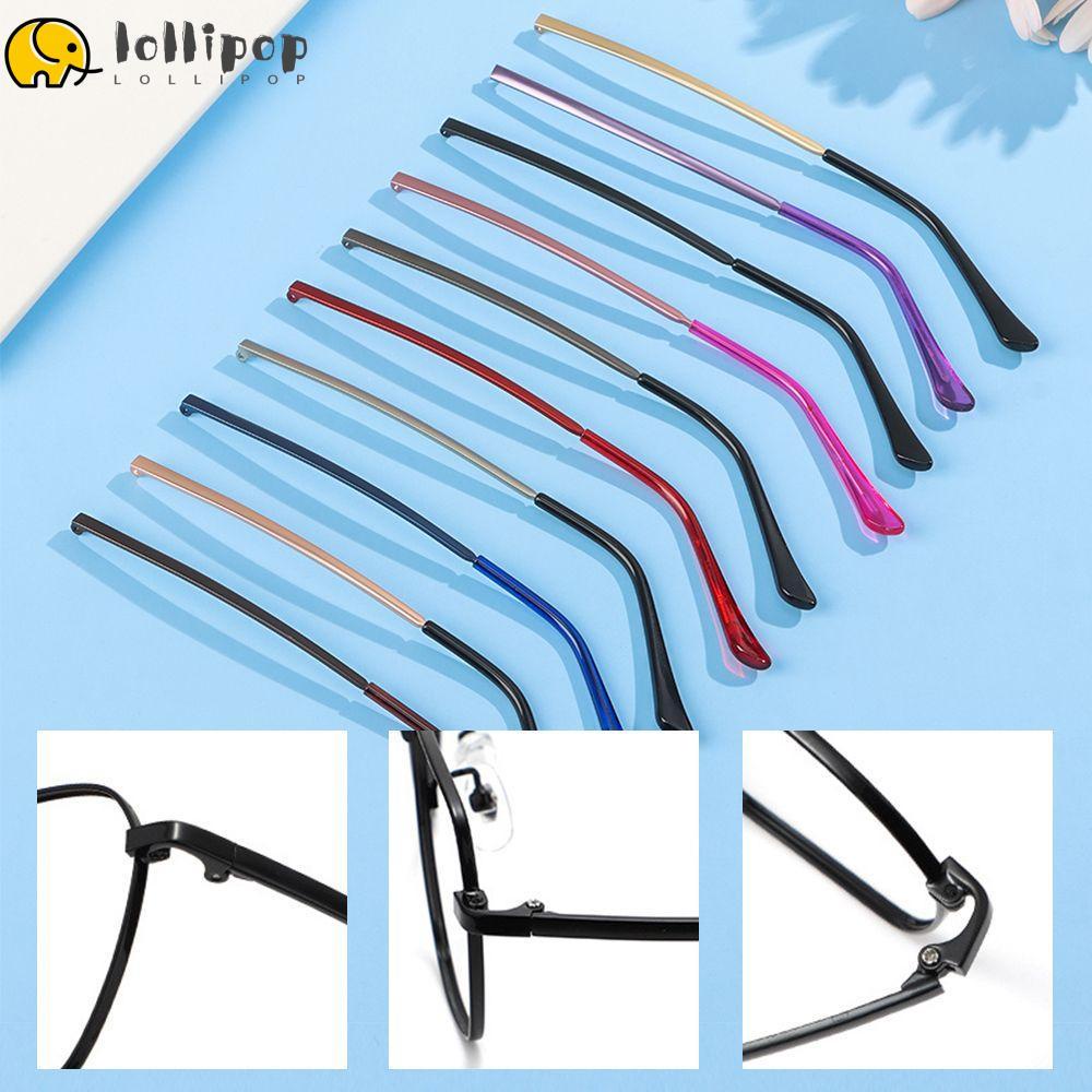 Lollipo1 1 คู่ แขนแว่นตา โลหะ เครื่องมือซ่อม กันลื่น อุปกรณ์เสริมแว่นตา | Shopee Thailand