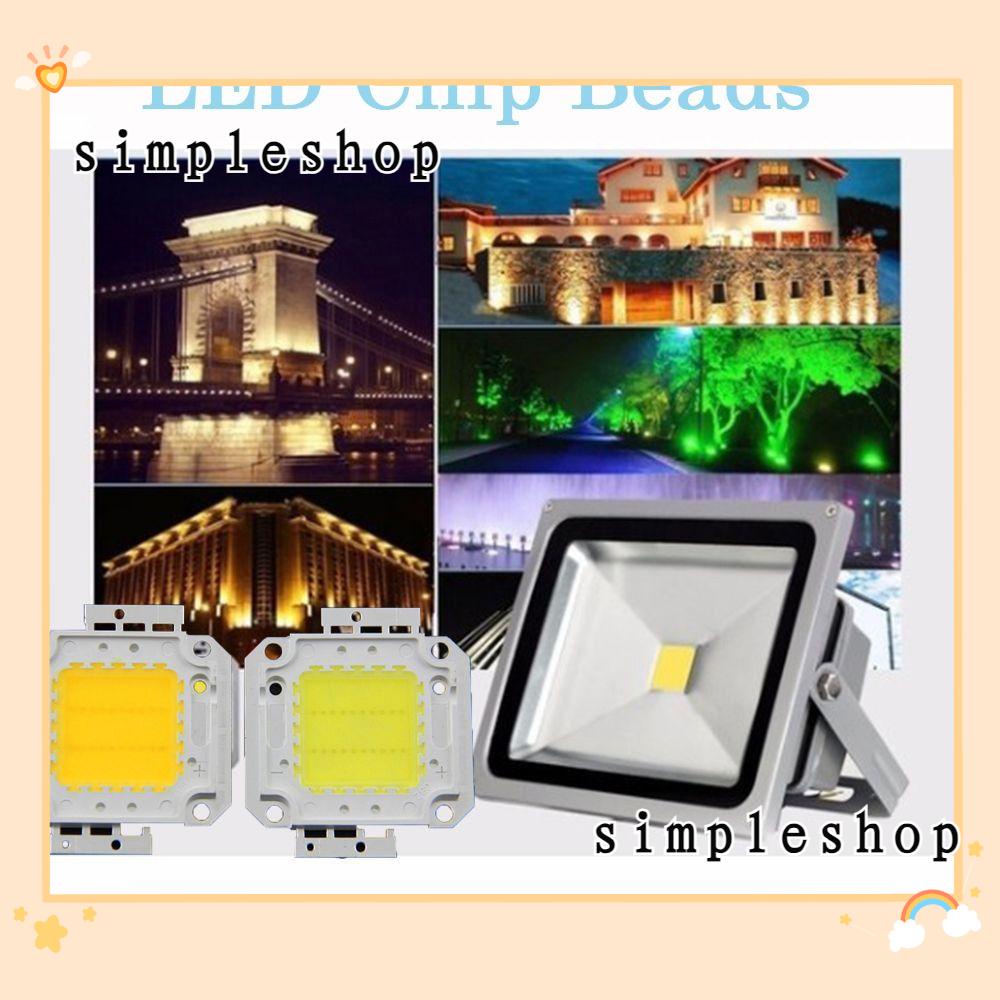 ชิปหลอดไฟ LED 32V-34V 10W 20W 30W 50W 100W สีขาวอบอุ่น แบบเรียบง่าย | Shopee Thailand