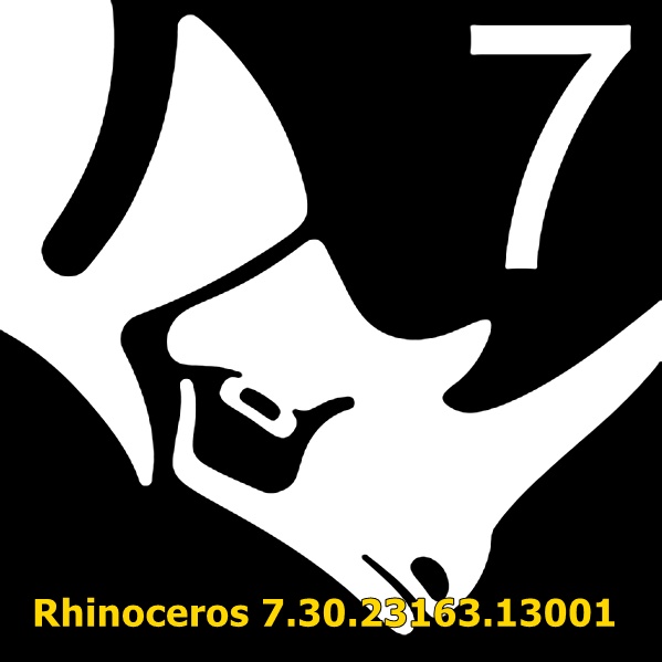 Rhinoceros 7.30.23163.13001 โปรแกรมออกแบบ 3D CAD | Shopee Thailand