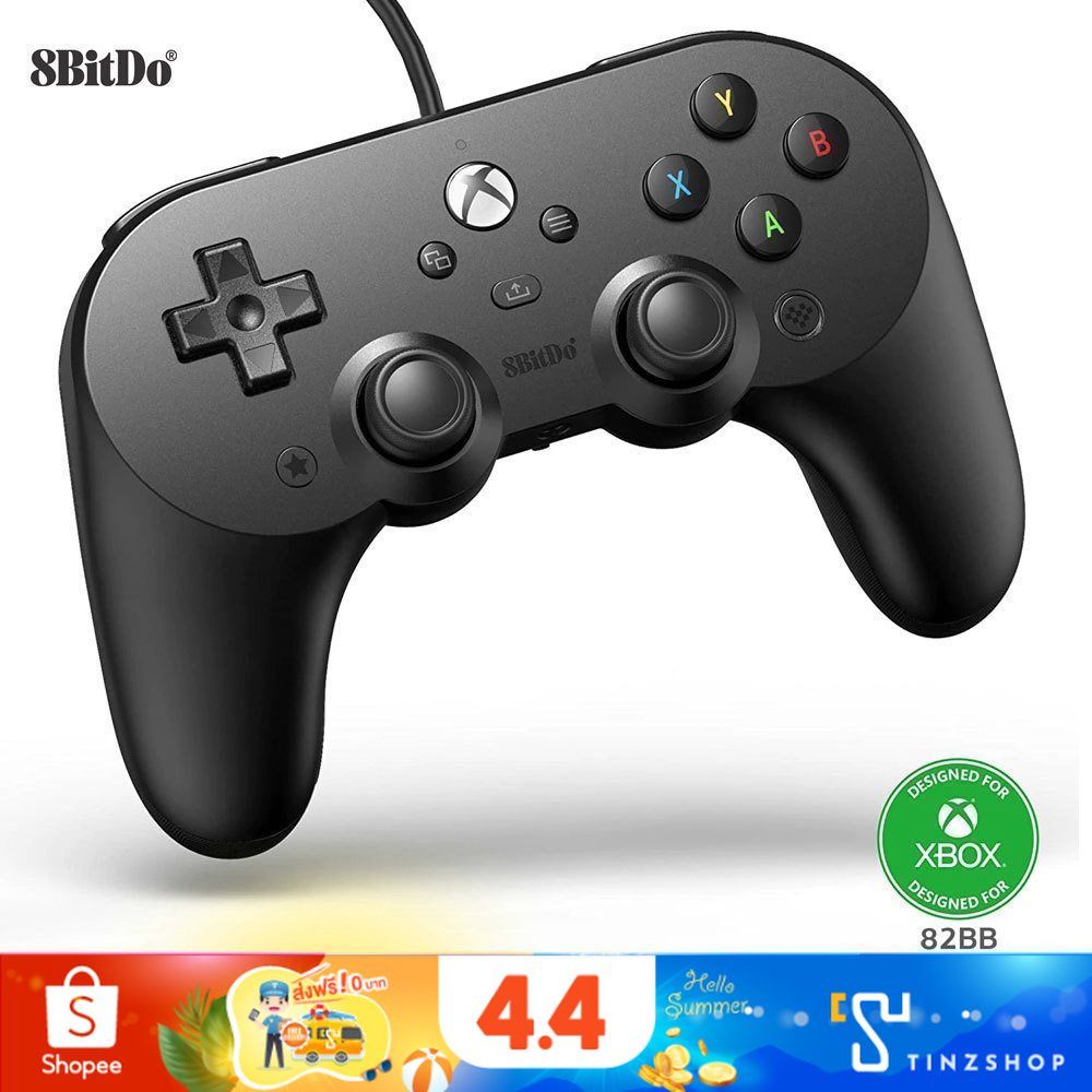 Pro2 82BB Wired Controller จอยมีสาย สีดำ : Xbox ,X,S Windows10 Gamepad ...