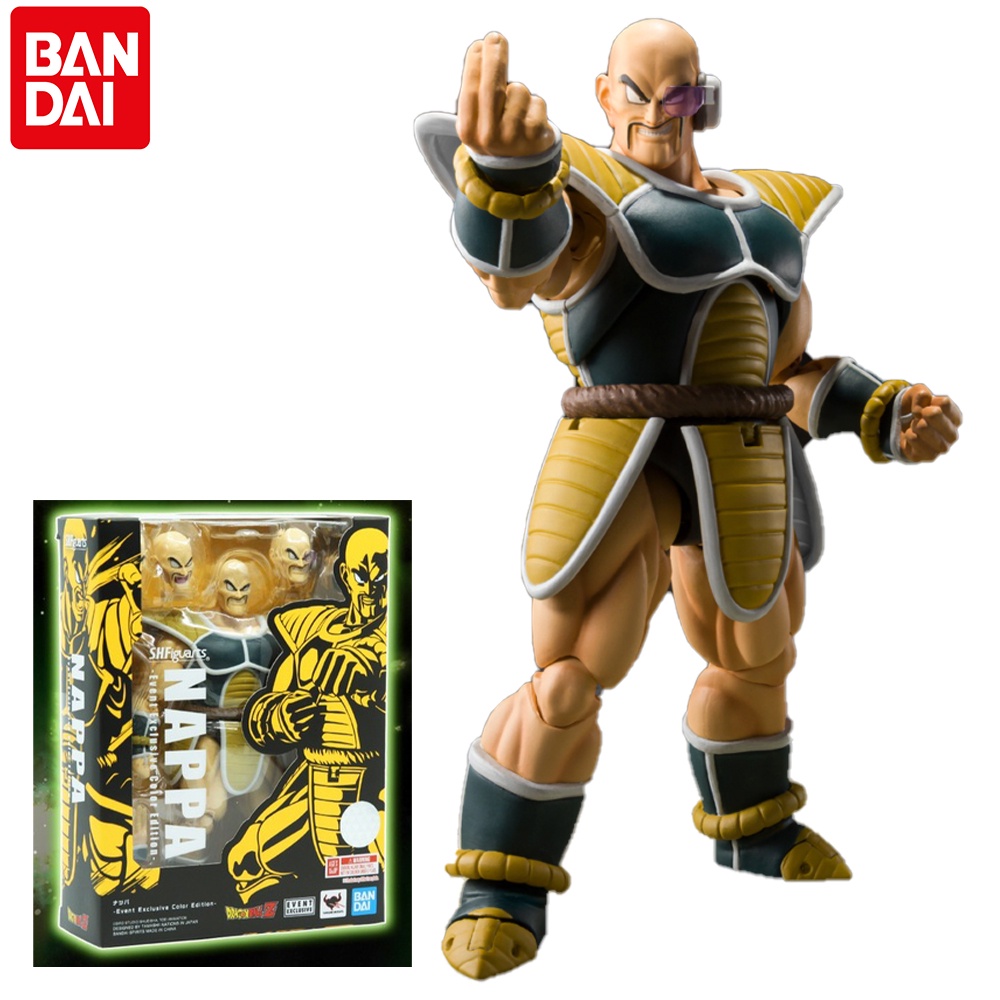 BANDAI (Sales) ดราก้อนบอล Z.H. ฟิกเกอร์ Nappa Super Saiyan God Goku ...