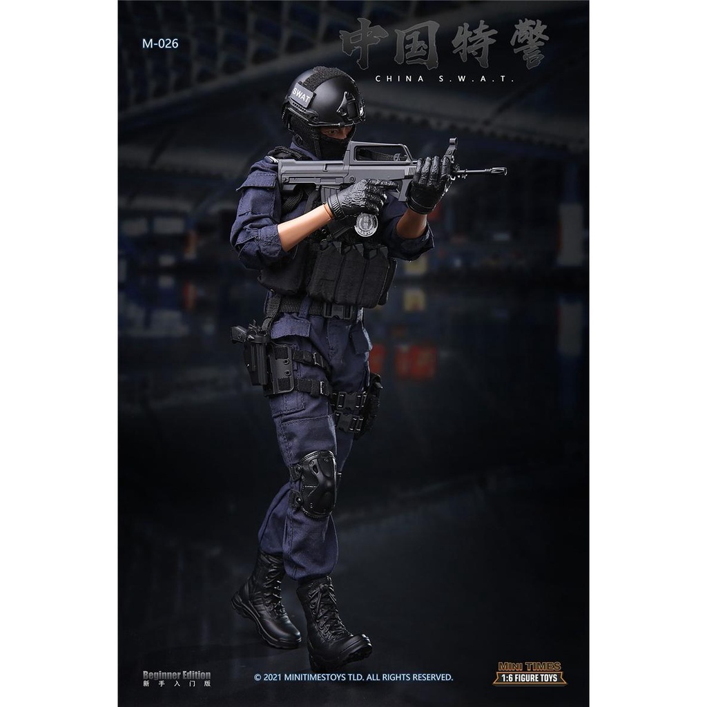 พร้อมส่ง Minitimes Novice Starter Edition 1/6 โมเดลทหารจีน ขยับได้ M026 ...
