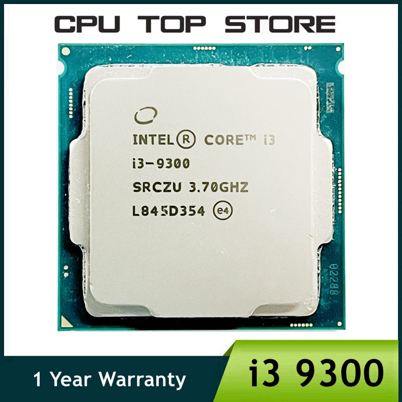 โปรเซสเซอร์ CPU Intel Core i3 9300 3.7GHz Quad-Core Quad-Thread 62W 8M ...