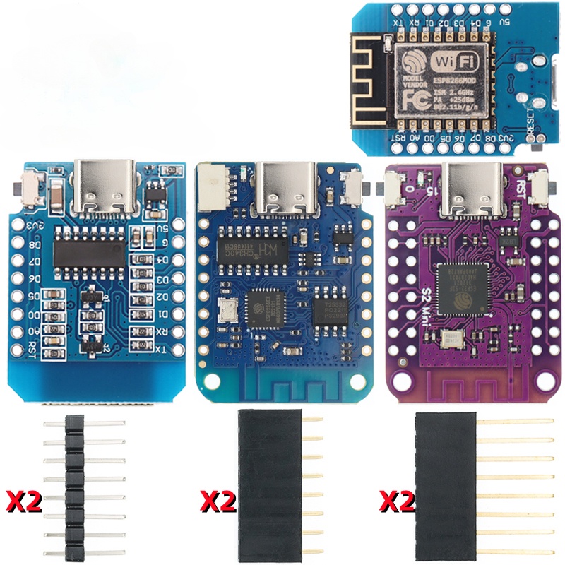 Wemos D1 Mini Pro V3.0 Nodemcu 4MB/16MB bytes Lua บอร์ดทดลอง ... Wemos D1 Mini Pro V3.0 Nodemcu 4MB/16MB bytes Lua บอร์ดทดลอง ...