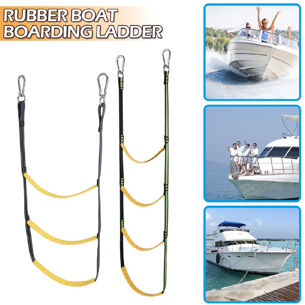 Strong Inflatable Rope Ladder Assist Portable for Marine Kayak Boat ...
