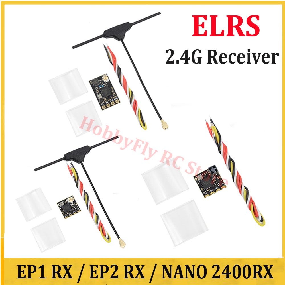 Frsky ตัวรับสัญญาณ ELRS 2.4G Mini ExpressLRS 2.4G RX Nano 2400RX EP1 ...