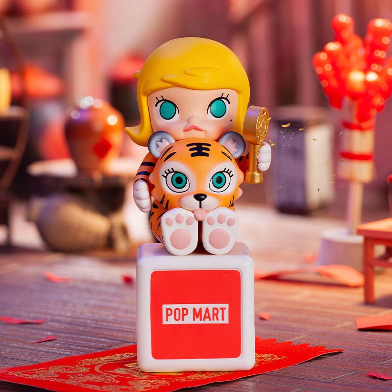 【original】POP MART crybaby Molly Dimoo The Year of Tiger กล่องสุ่ม ...