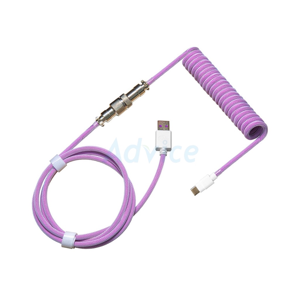 COILED CABLE COOLER MASTER PURPLE [CPZ1] | Shopee Thailand