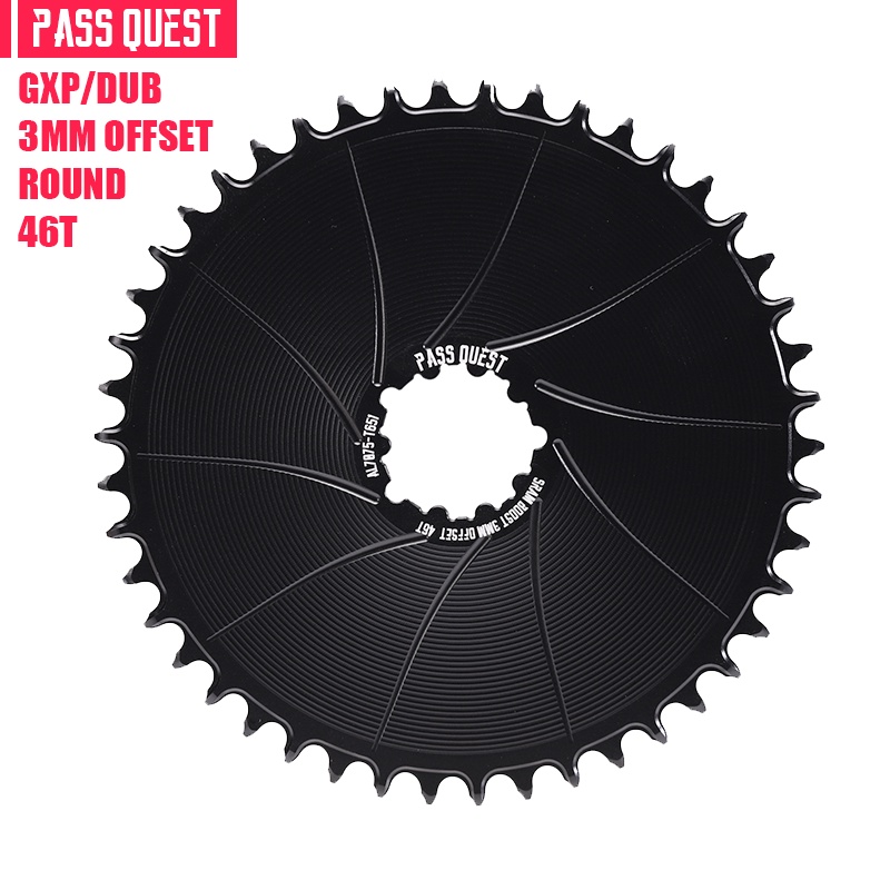 ใบจาน GXP Chainring 3mm Offset Narrow Wide ใบจานหน้า SRAM XX1 X9 XO X01 ...
