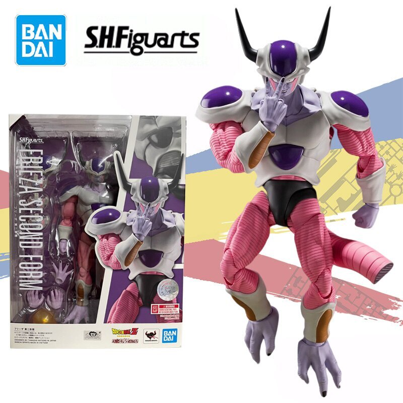 Bandai Original Genuine S.H.Figuarts SHF Dragon Ball Z Frieza Second ...