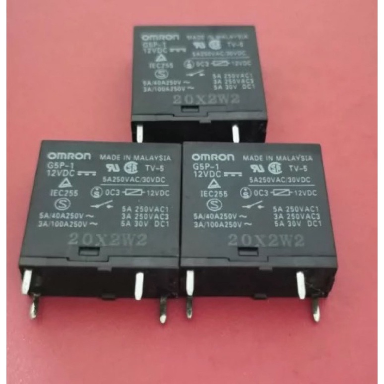 รีเลย์ G5P-1A 12VDC 5A relay 4ขา G5P-1 9VDC | Shopee Thailand