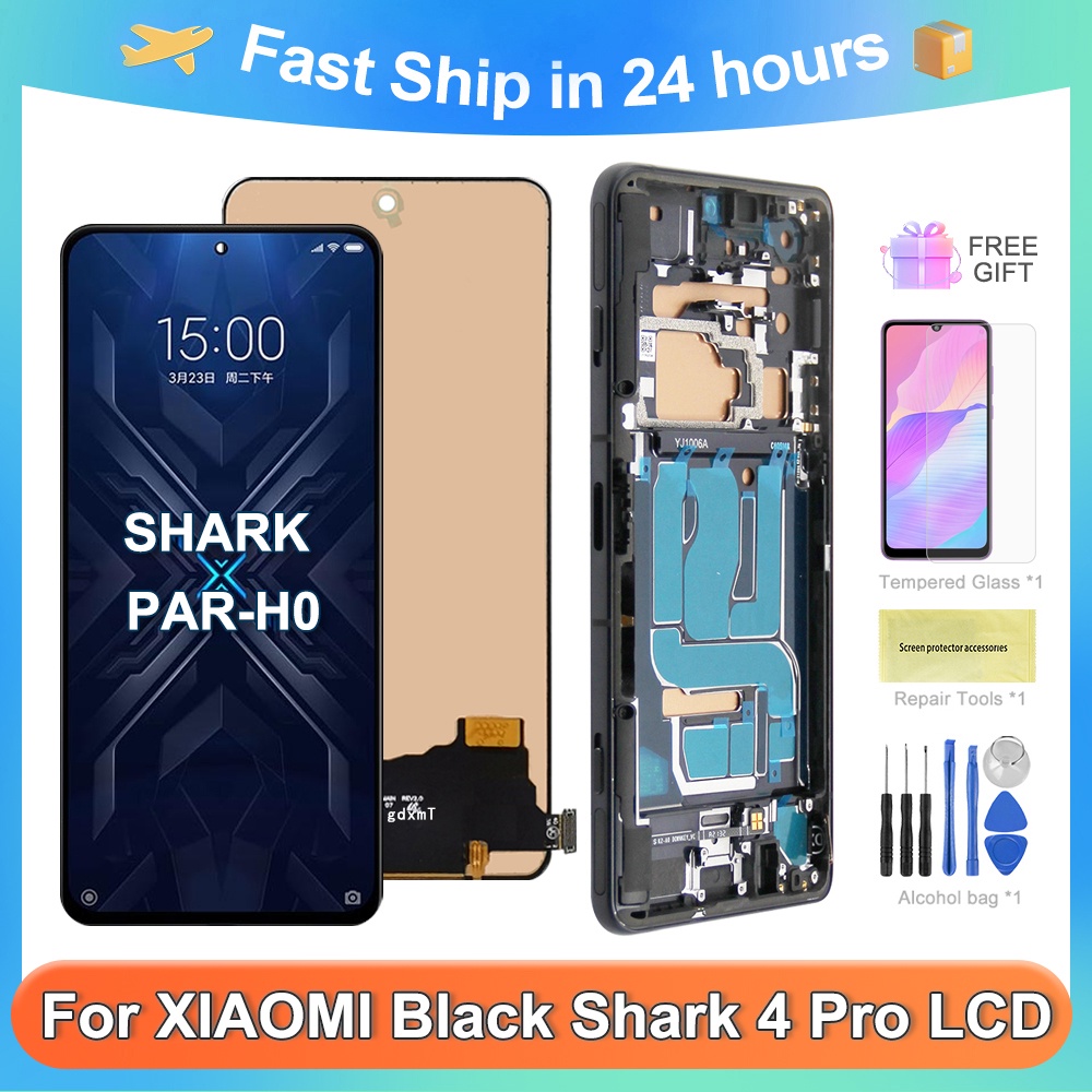 หน้าจอแสดงผล CD Black SHARK 4 TFT LCD 6.67 นิ้ว สําหรับ Xiaomi Black ...