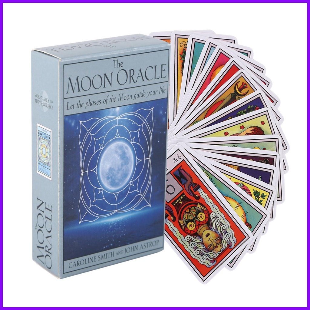 การ์ดเกมกระดาน The Moon Oracle เวอร์ชั่นภาษาอังกฤษ สําหรับของขวัญ ...